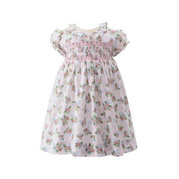 Rachel Riley | Dresses | Rachel Riley Smocked Floral Dress | Poshmark